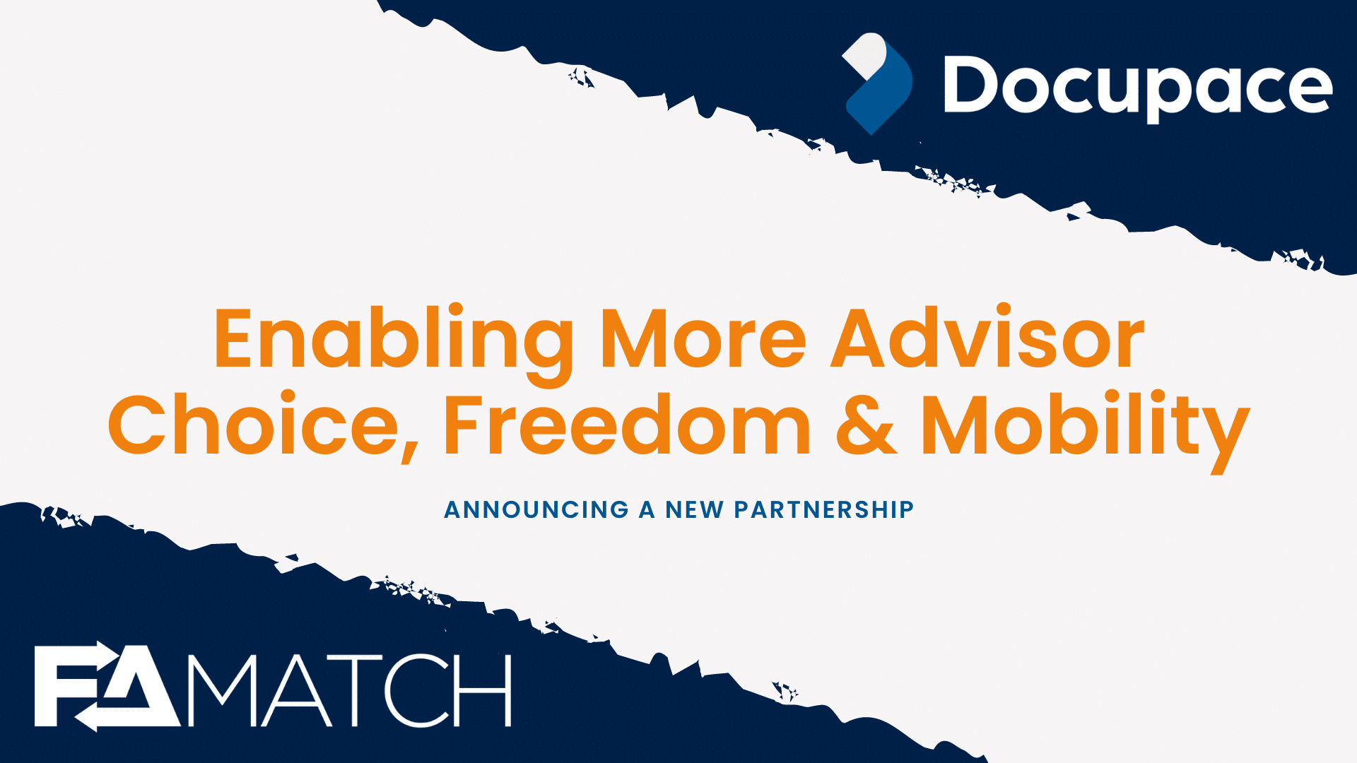 Docupace and FA Match Form Strategic Partnership for Transitioning ...