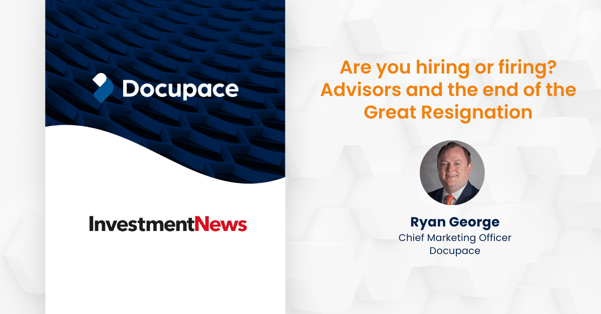 Docupace Chief Marketing Officer Mentioned in Investment News | Docupace Docupace Chief Marketing Officer Mentioned in Investment News | Docupace
