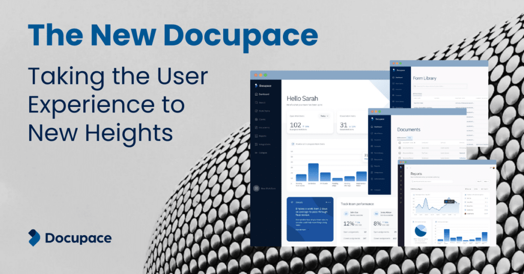 Blog: The New Docupace -- Taking the User Experience to New Heights ...